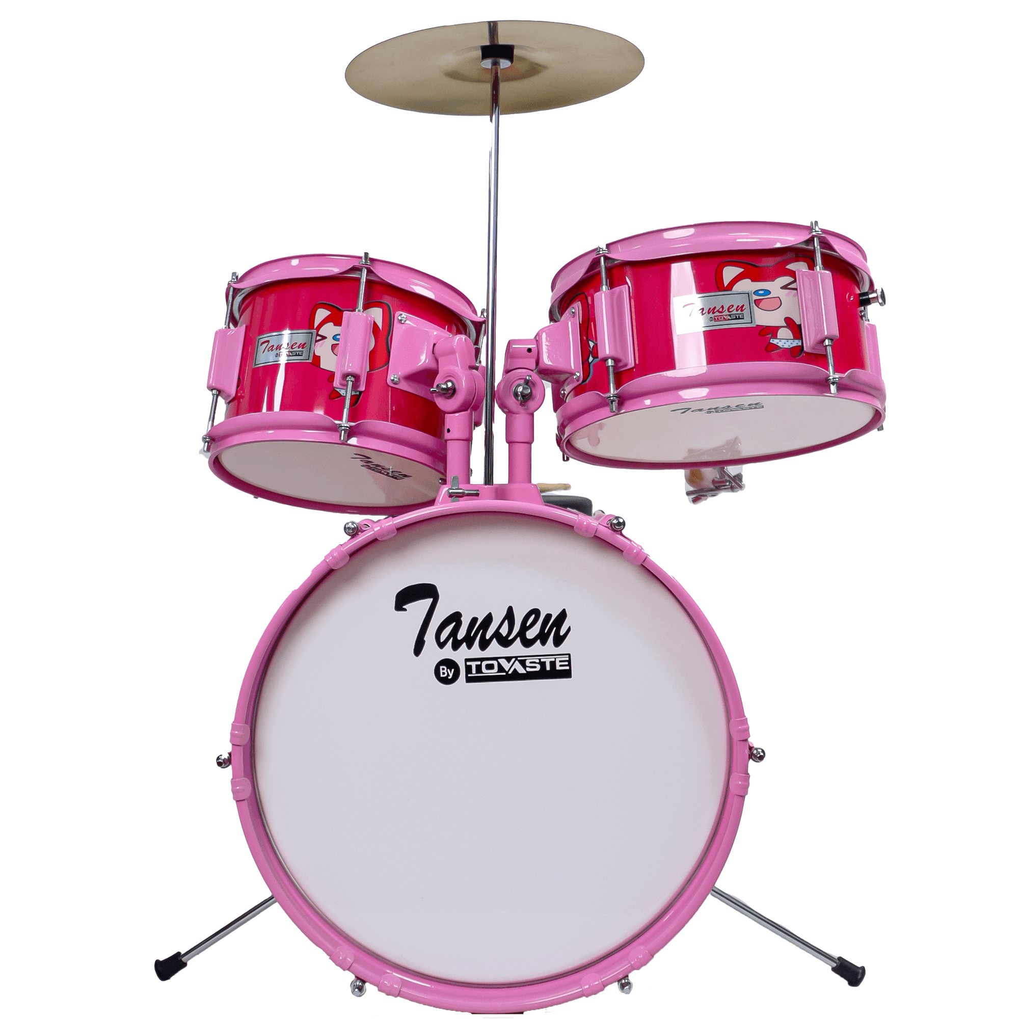 Buy Tovaste J1043 Junior Drum Kit with Throne & Cymbal (w/o Snare ...