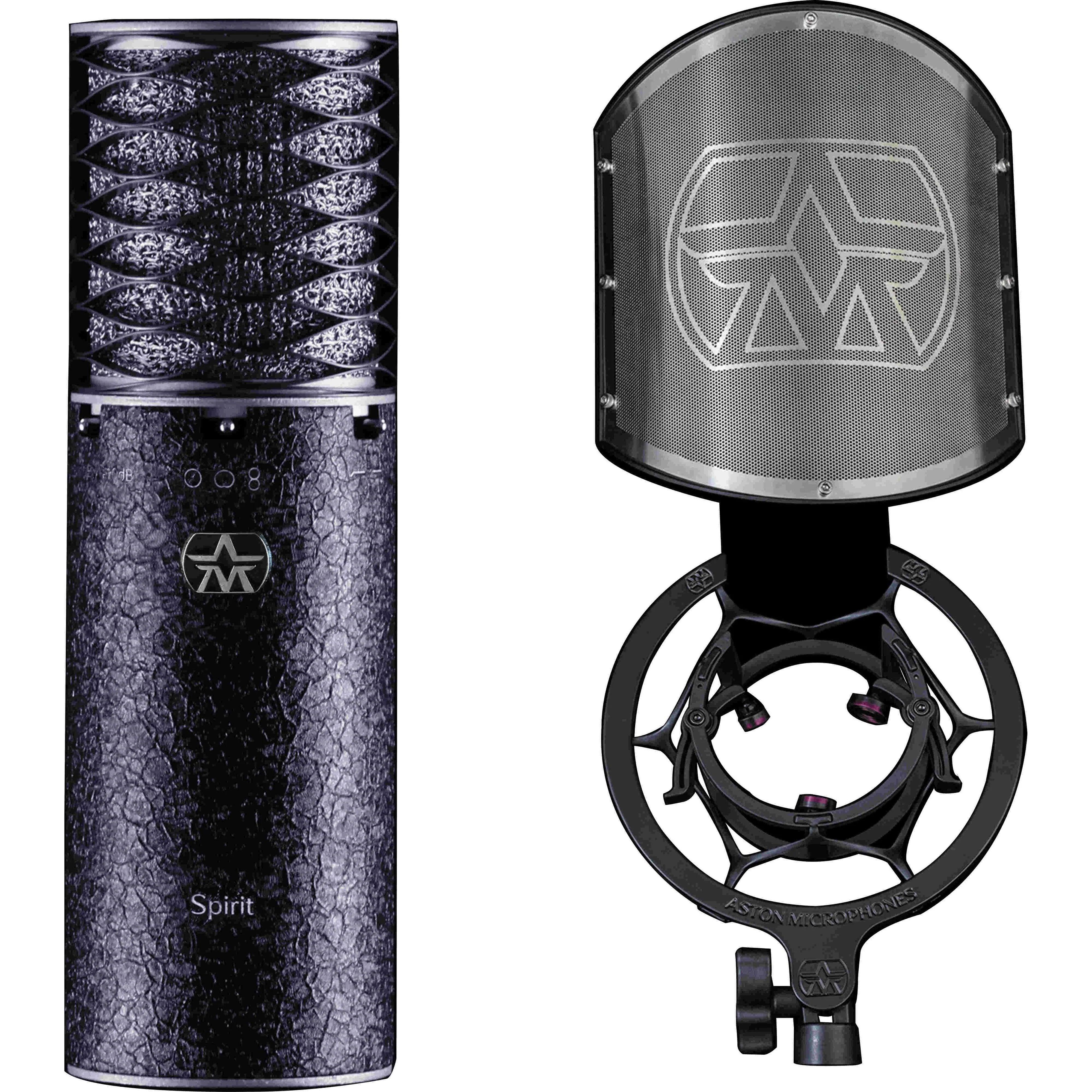 Buy Aston Microphones SPIRIT BLACK BUNDLE Production Kit in UAE at Best ...