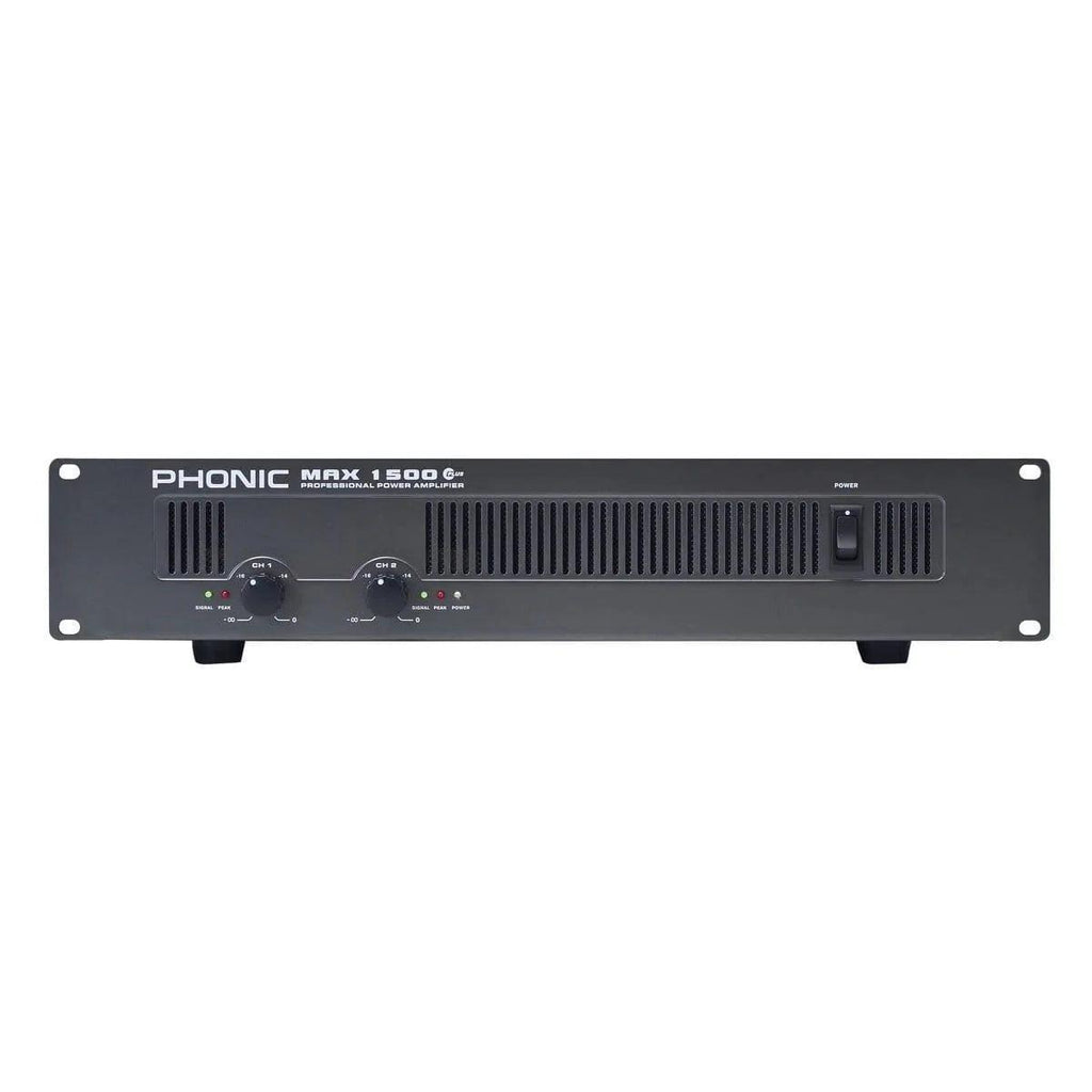 Phonic MAX 1500 Plus 900W Power Amplifier